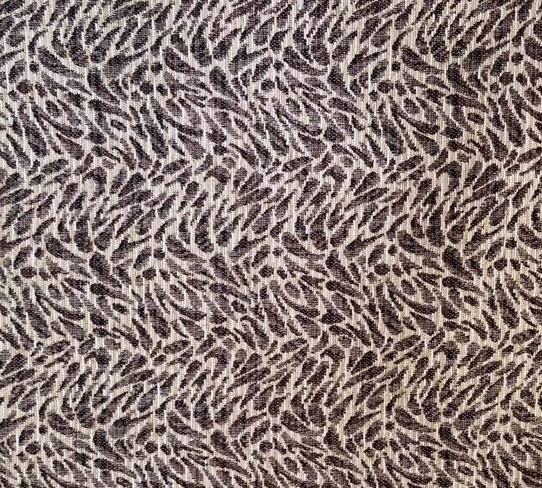 Chenille, Cheetah, Print Fabric Panel in Browns Blacks and Taupe - Etsy