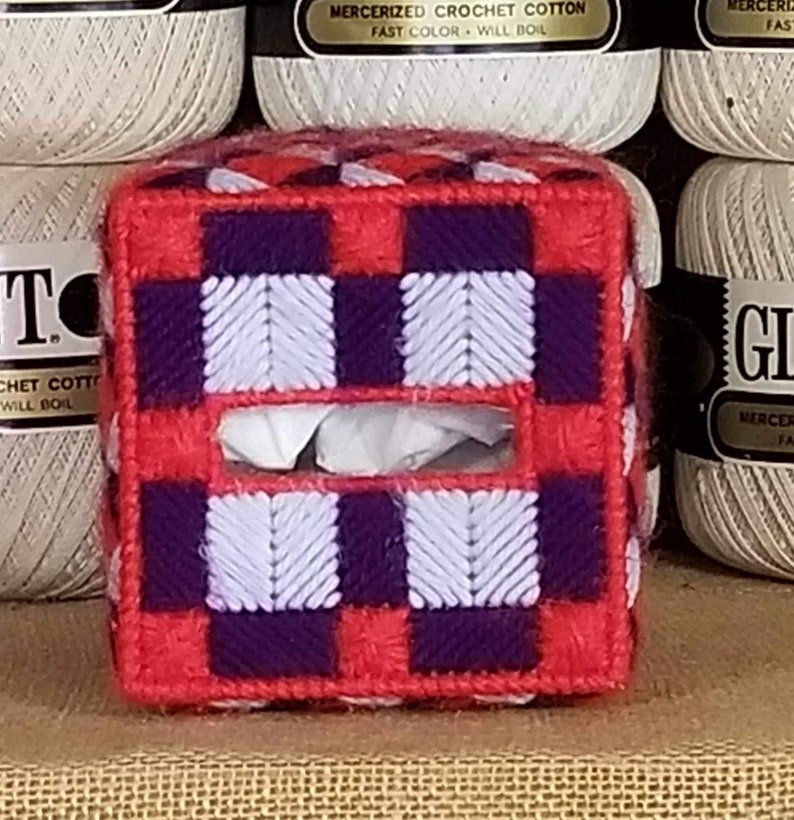 Vintage Tissue Box Cover - Etsy