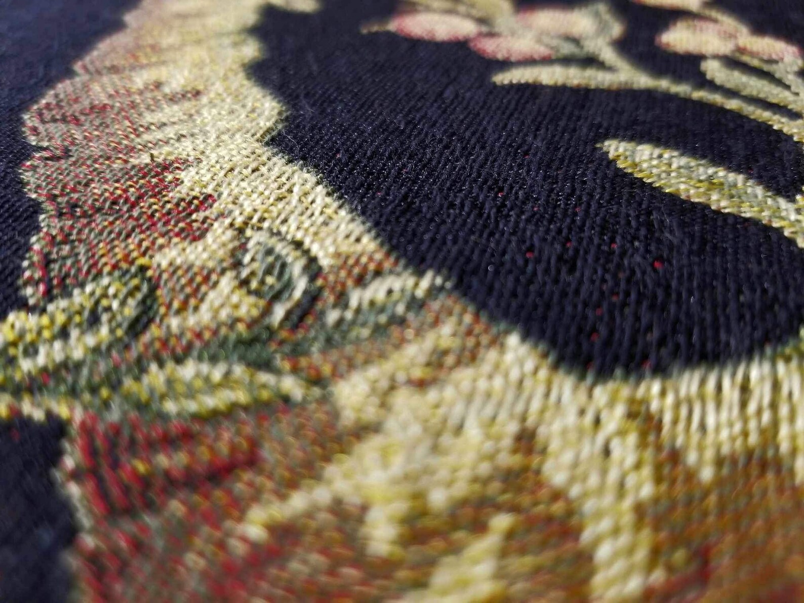 Italian Tapestry Bird of Paradise, Heavy Fabric Panel - Etsy