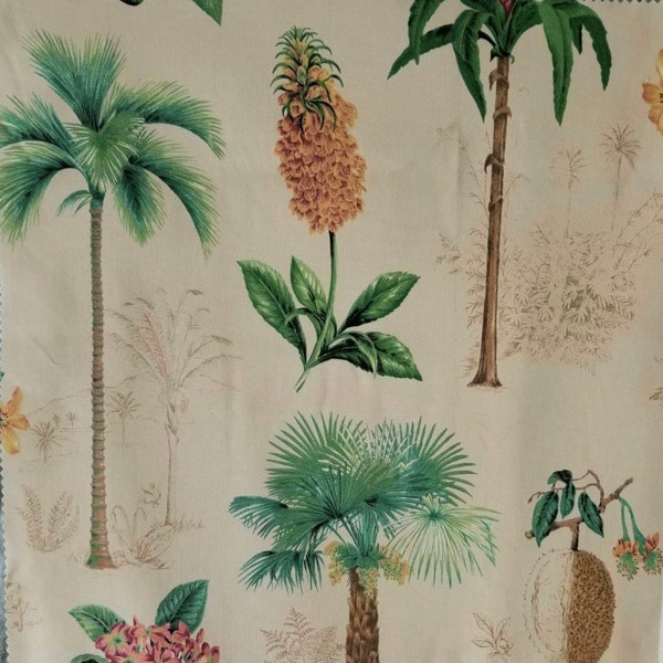 Palm Tree Fabric - Etsy