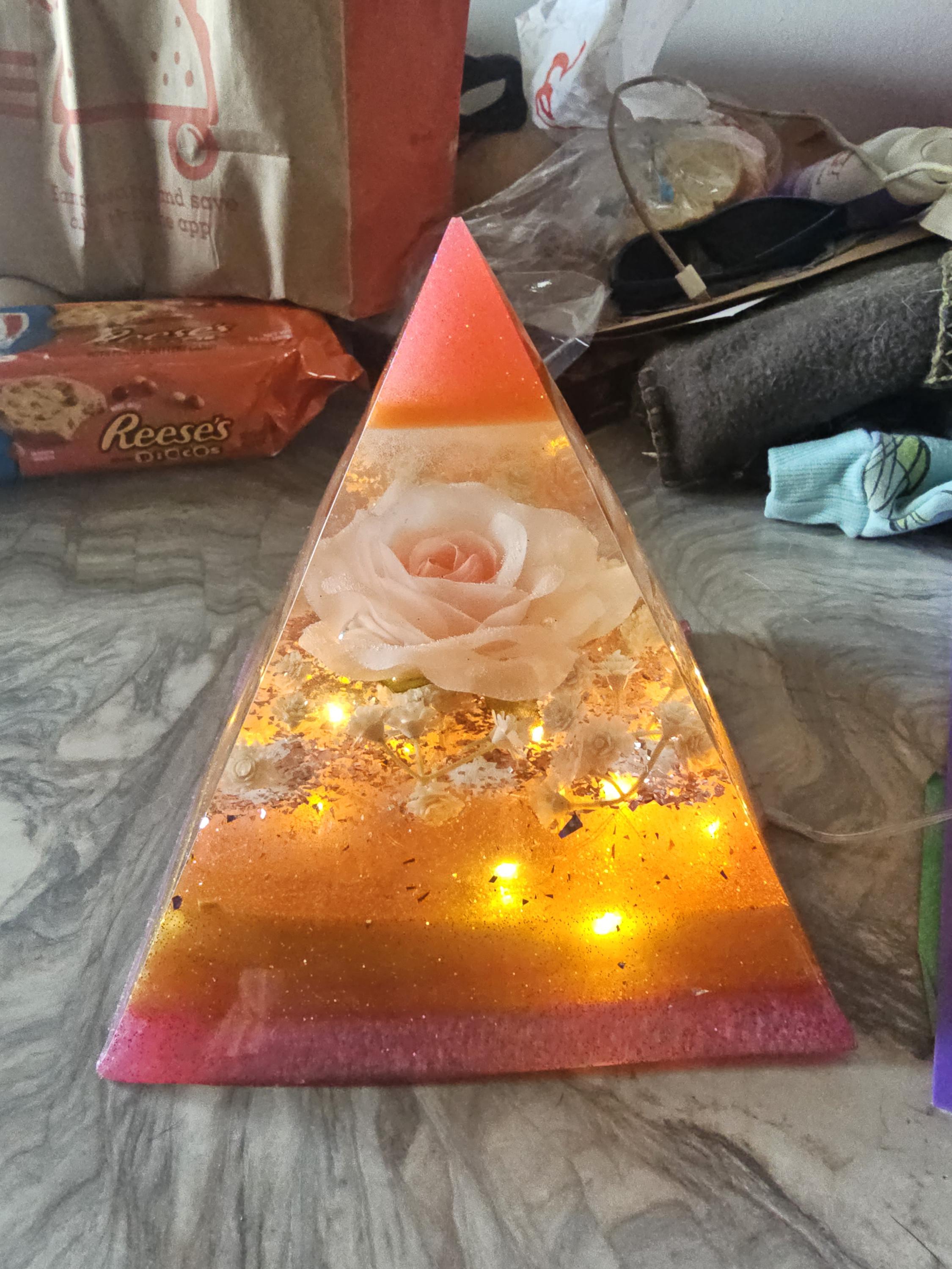 Custom Epoxy Pyramids - Etsy