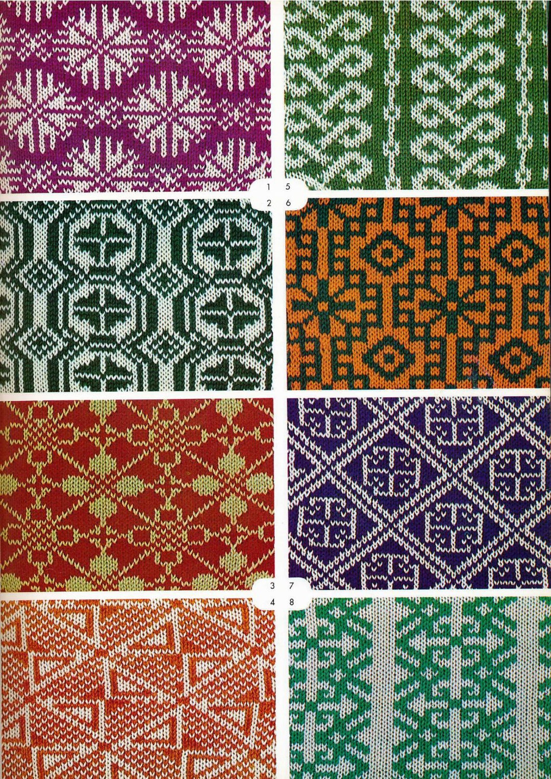 Punch Card Patterns , Machine Knitting Magazine, Punchcard Patterns ...