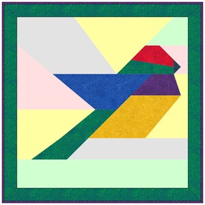 Bird Quilt Pattern Pdf, Digital Quilt Block Pattern, Quilt Patterns ...