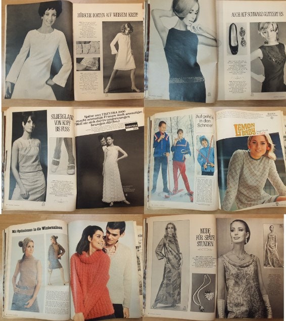 11/1967 Burda Moden , Burda 1960s, Vintage Sewing Patterns, Vintage Burda Fashion, 1960s Sewing ...