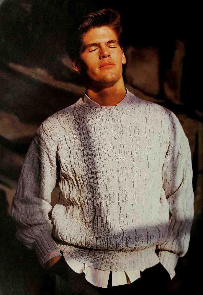 Vintage Men's Knitting Pattern Book: 1930s-1980s Sweaters (PDF Download ...