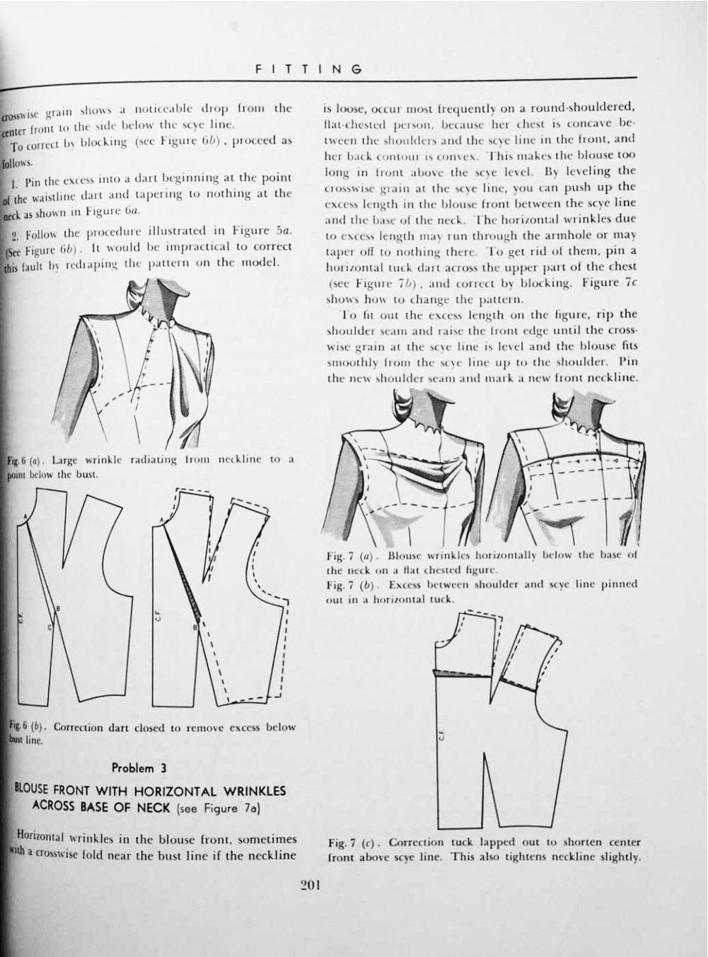 Vintage Sewing Book Vintage Illustrated Book of Draftings - Etsy