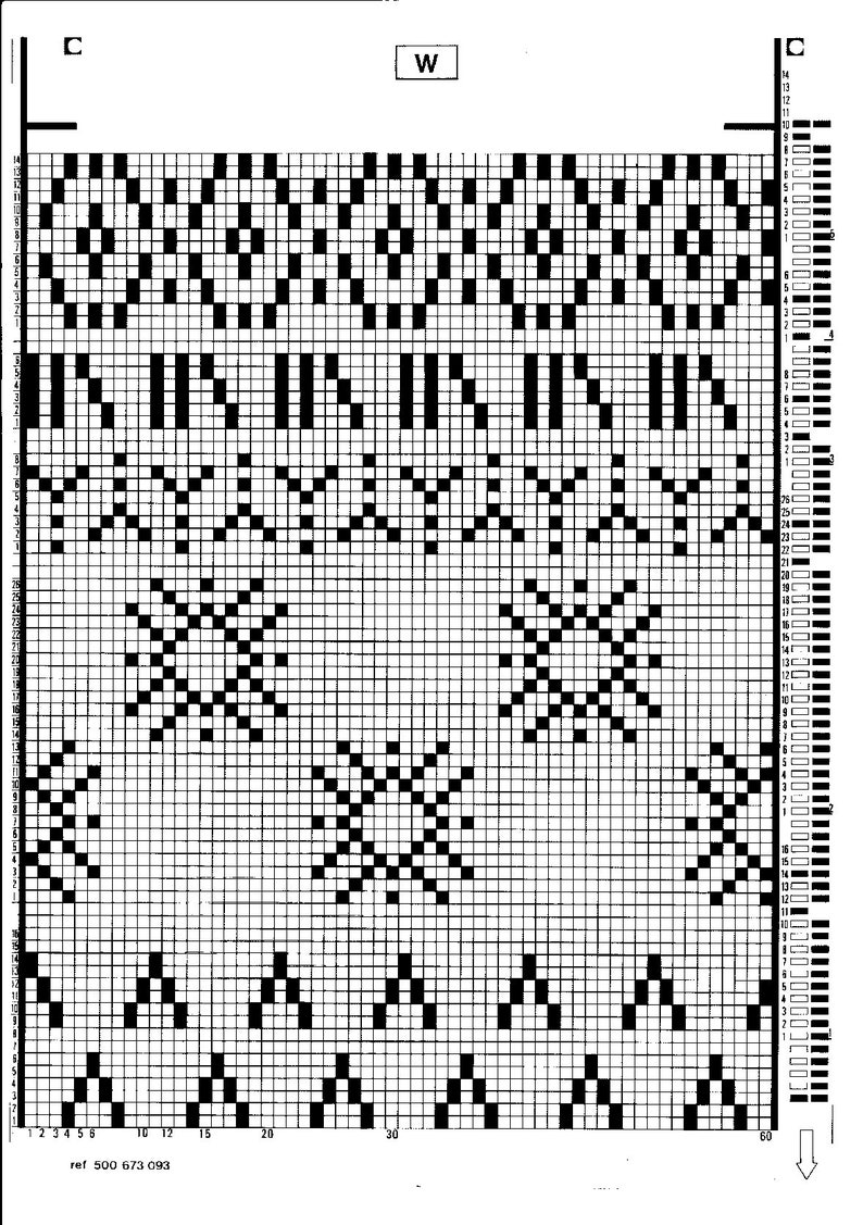 Mylars for Singer Light Scanning Machines, 100 Patterns,singer Knitting ...