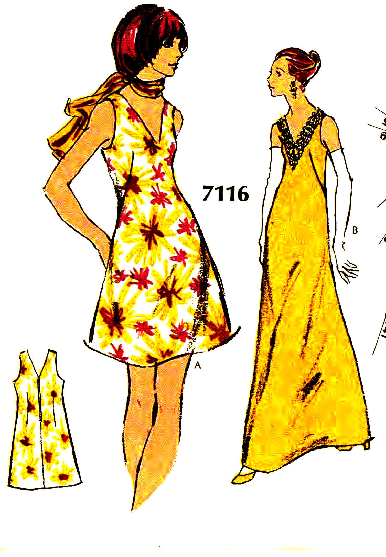 107 Vintage Sewing Patterns 1960s Retro Sewing Patterns All - Etsy