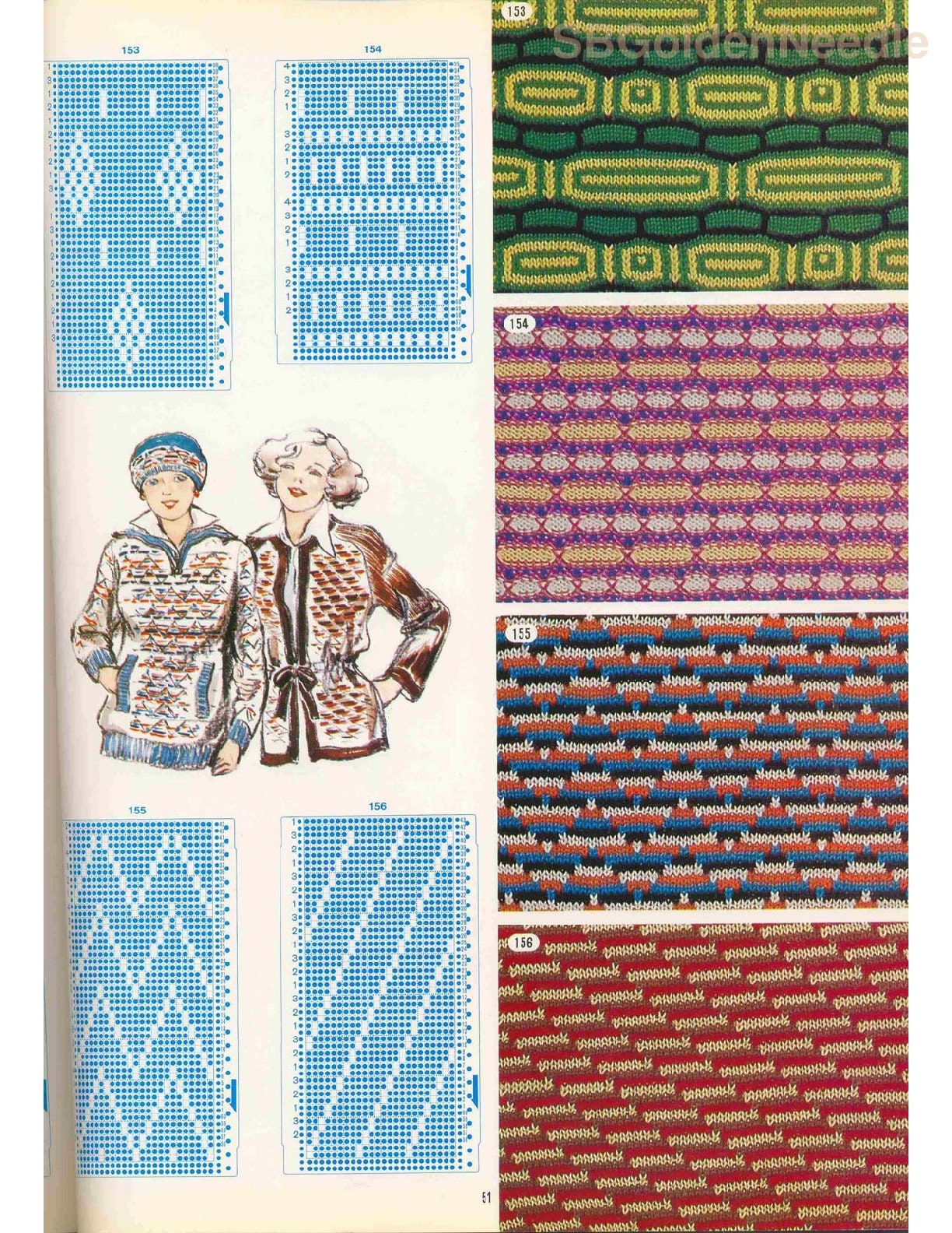 Brother Punch Cards Volume 2, Machine Knitting Book, Punchcard Patterns ...