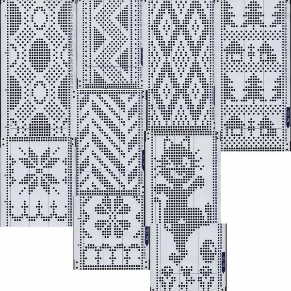 Brother Knitting Machine Punch Cards - Etsy UK