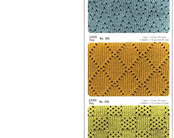 Knitting Machines Patterns Punch Card Digital,pdf - Etsy