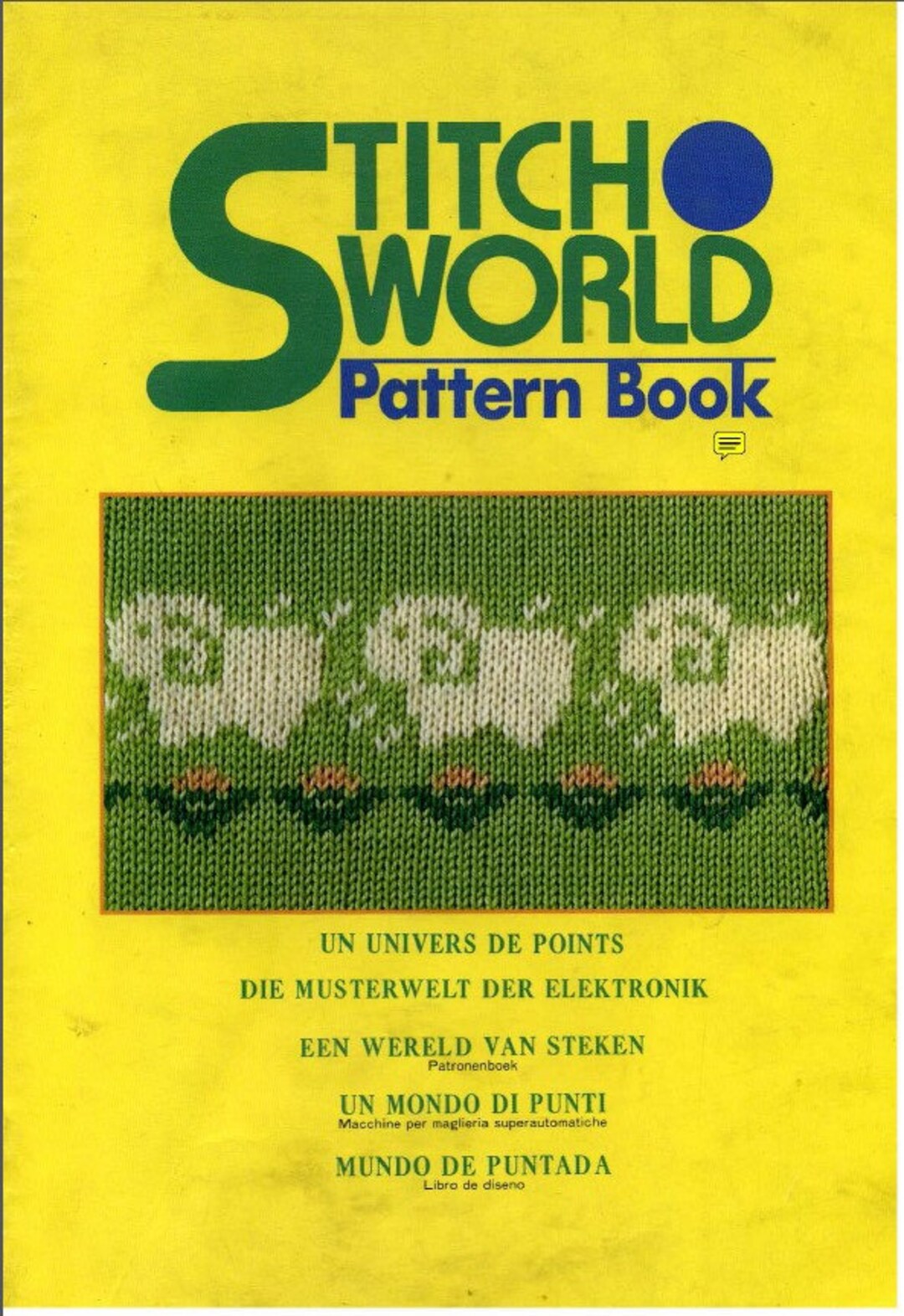 555 Knitting Machine Patterns: Brother Stitch World, Punch Card Designs ...