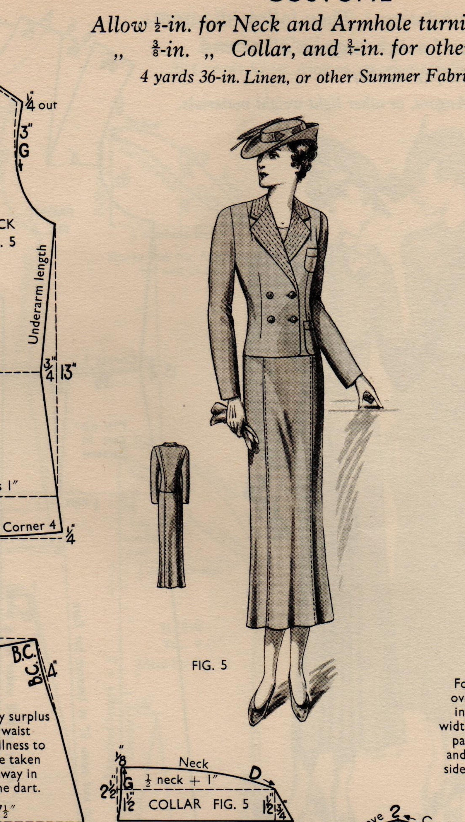 6/1936 Haslam System of Dresscutting Spring and Summer , Haslam ...