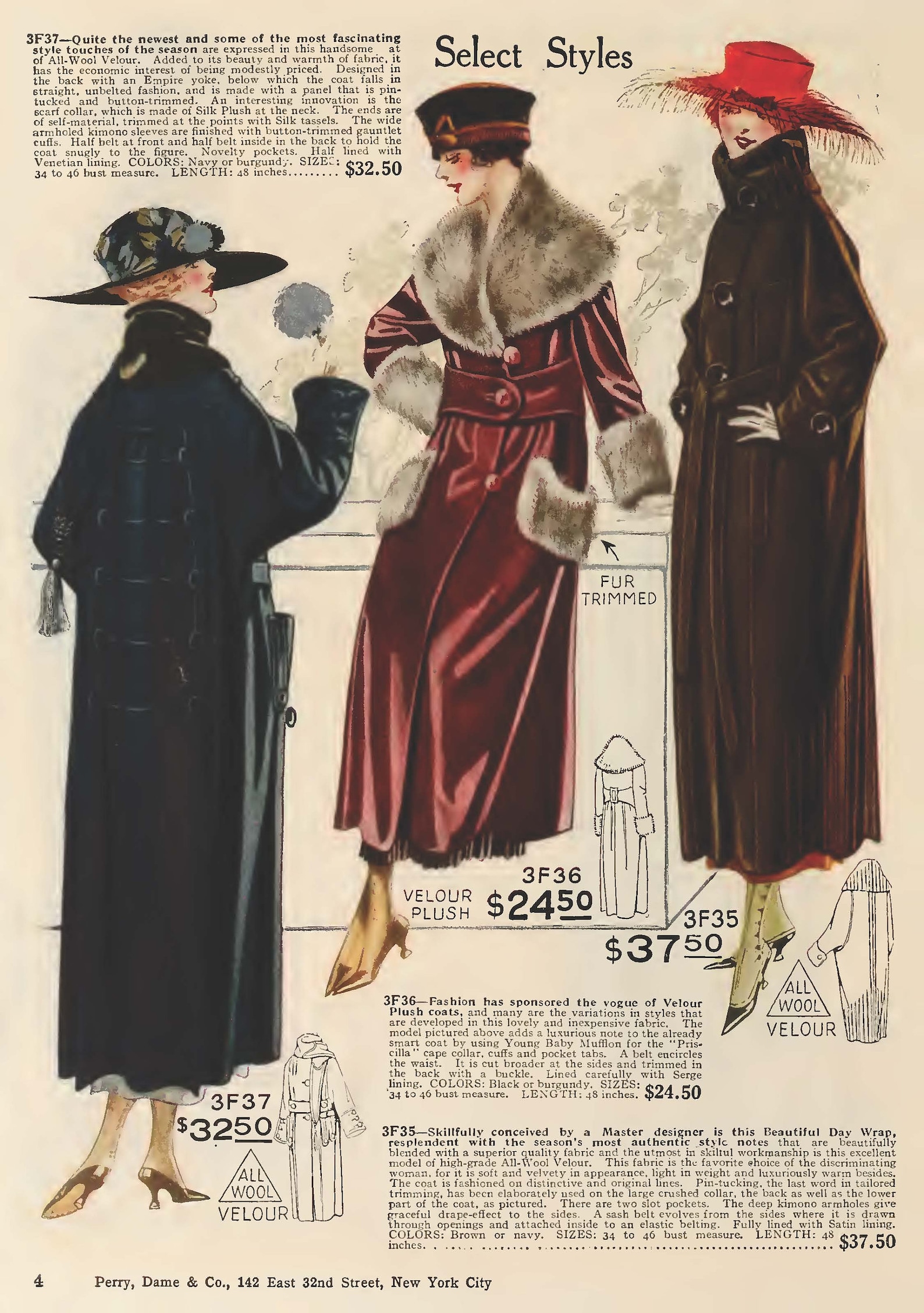 1920 Vintage Fashion Commercial Catalog , Ebook PDF Download, 104 Pages ...