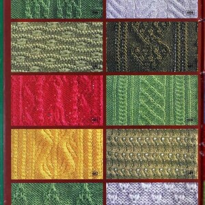 Knitting Patterns Guide: 1000+ Knit Stitch Designs (PDF Download) - Etsy