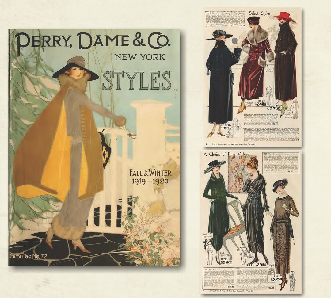 1920 Vintage Fashion Commercial Catalog , Ebook PDF Download, 104 Pages ...