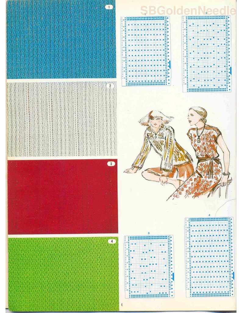 Brother Punch Card Patterns Vol. 2: Machine Knitting Ebook (PDF ...