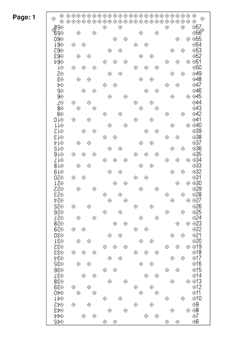 22 X LACE Punch Cards for BROTHER Knitting Machine , Punch Card ...