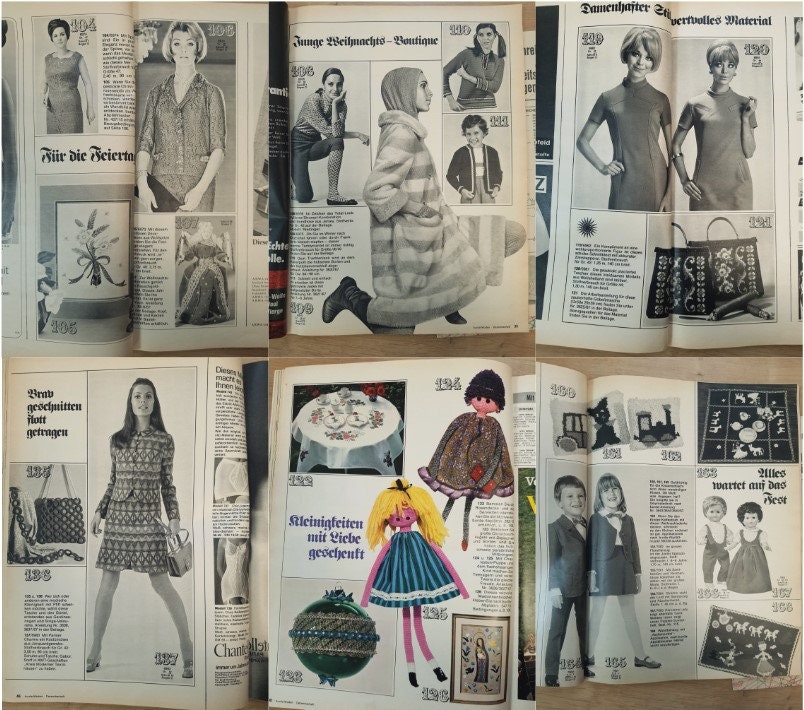 12/1967 Burda Moden , Burda 1960s, Vintage Sewing Patterns, Vintage Burda Fashion, 1960s Sewing ...