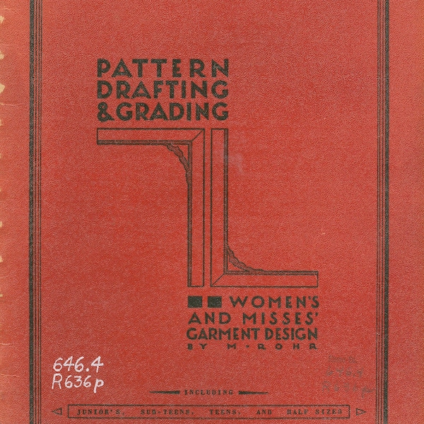 Fitting and Pattern Alteration Book - Etsy