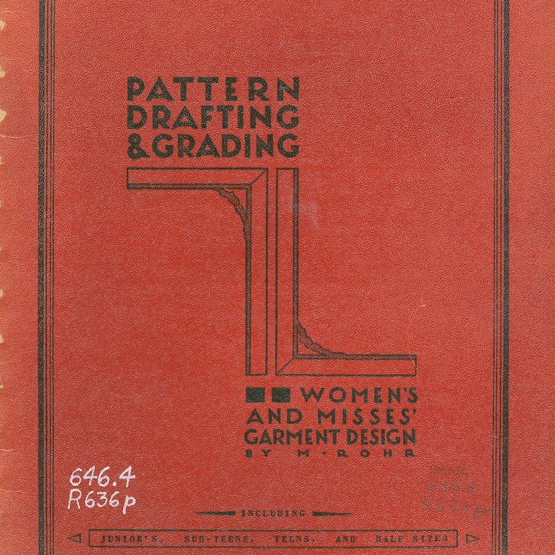 Pattern Drafting Book - Etsy