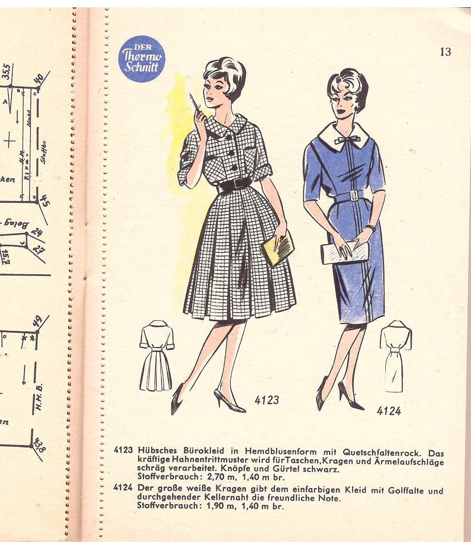 1960s Sewing Patterns: 69 All Sizes, Pattern Drafting (PDF) - Etsy