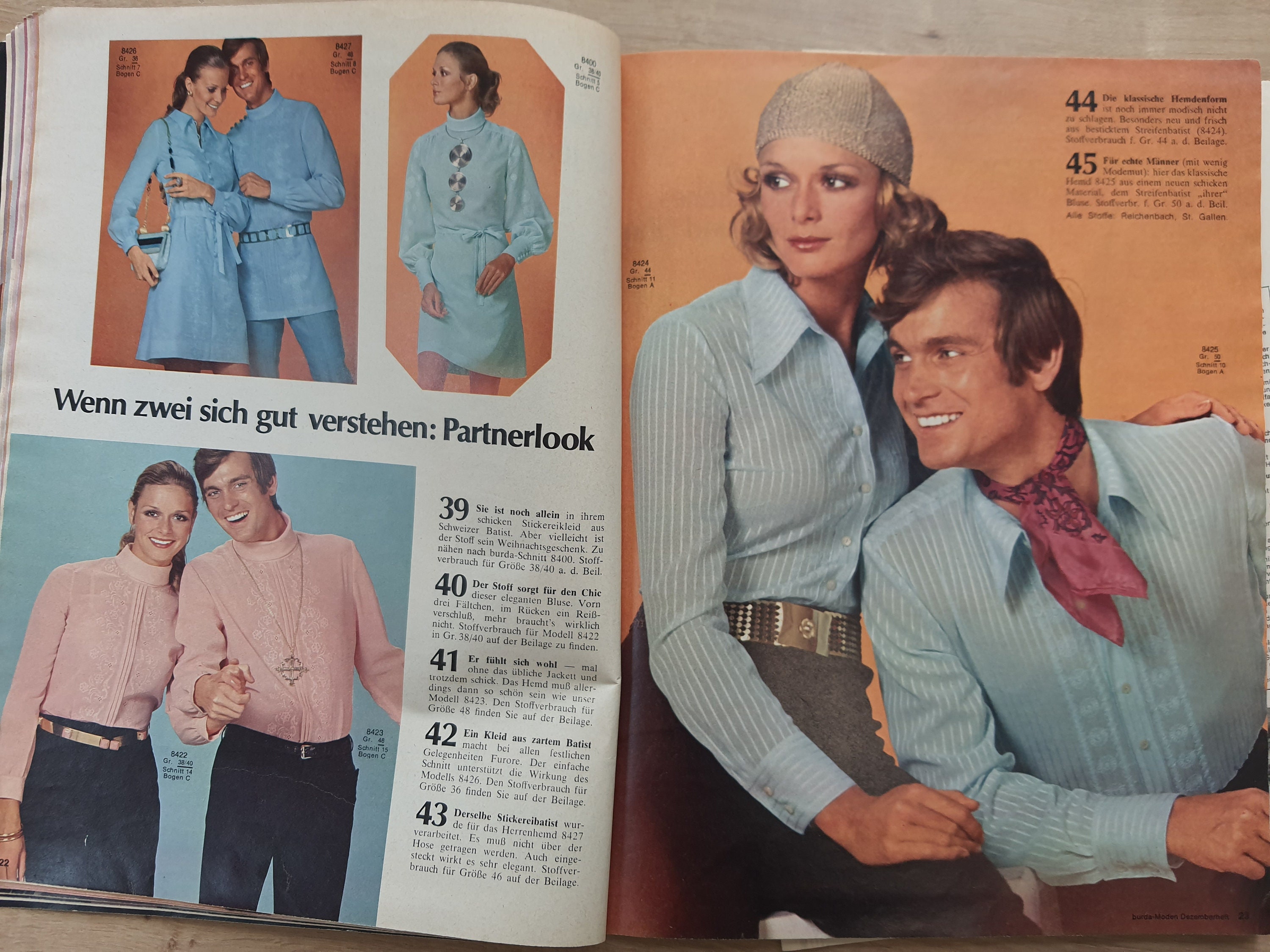 12/1969 Burda Moden , Burda 1960s, Vintage Sewing Patterns, Vintage ...
