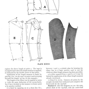 Vintage Sewing Book, Sewing Patterns Drafting Dressmaking, Fitting and ...