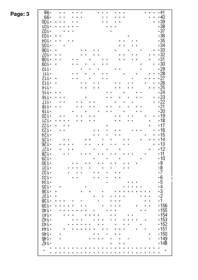Silver Reed 21 X Jacquard Punch Cards Patterns for Knitting Machine ...