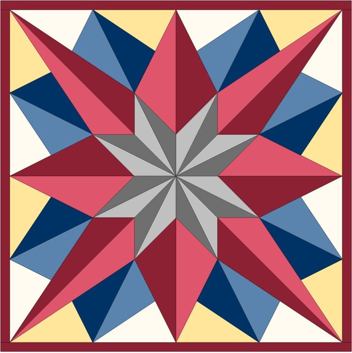 Digital Quilt Block Patterns Quilt Patterns PDF Paper Pieced Quilt ...