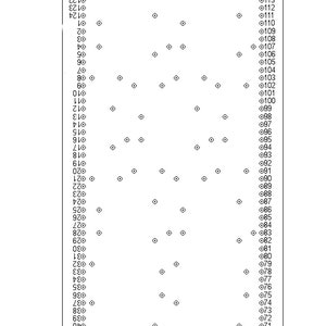 22 X LACE Punch Cards for BROTHER Knitting Machine , Punch Card ...