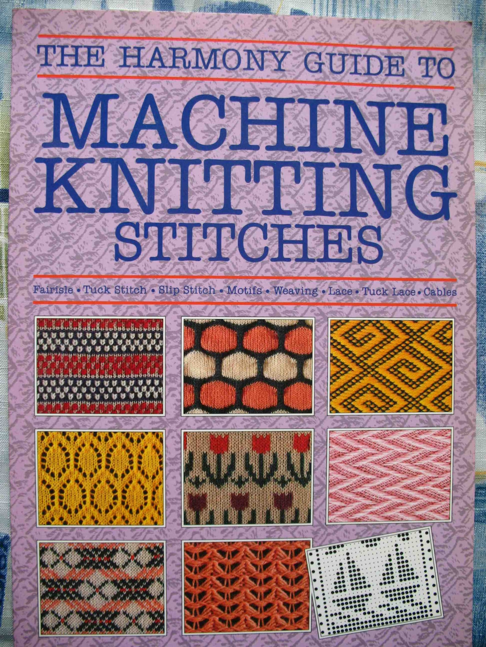 200+punch Cards, Machine Knitting Book, Punchcard Patterns , Ebook PDF ...