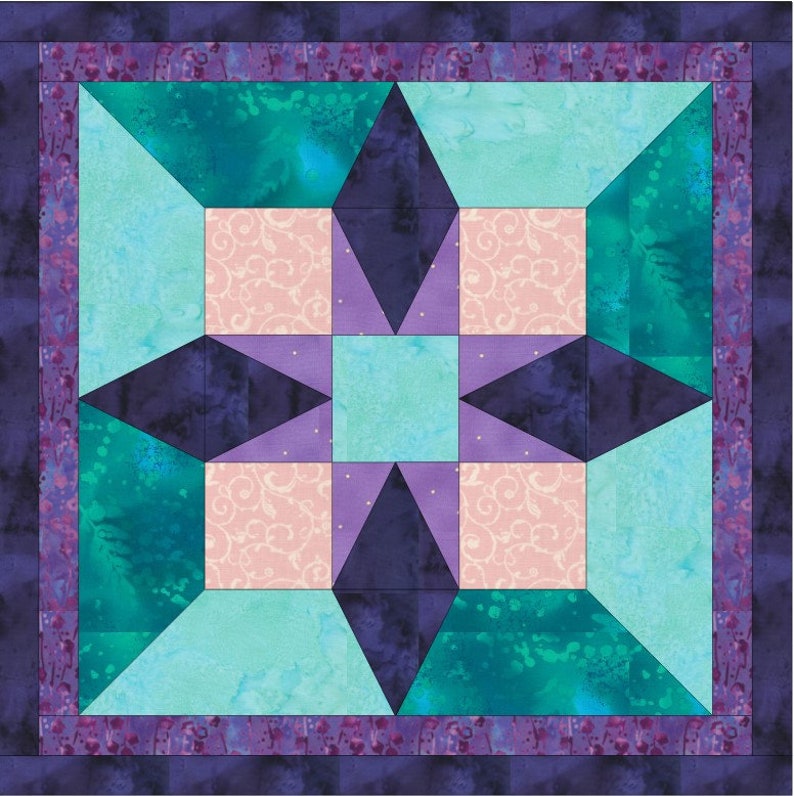 3D French Braid Quilt Block Pattern: Modern Patchwork (PDF Download) - Etsy