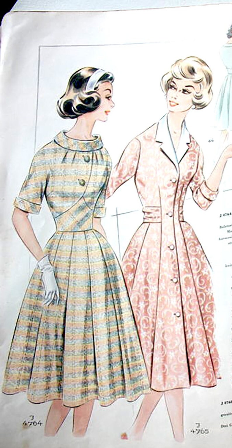 16 Vintage Sewing Patterns, 1950 Sewing Patterns, Vintage Fashion ...