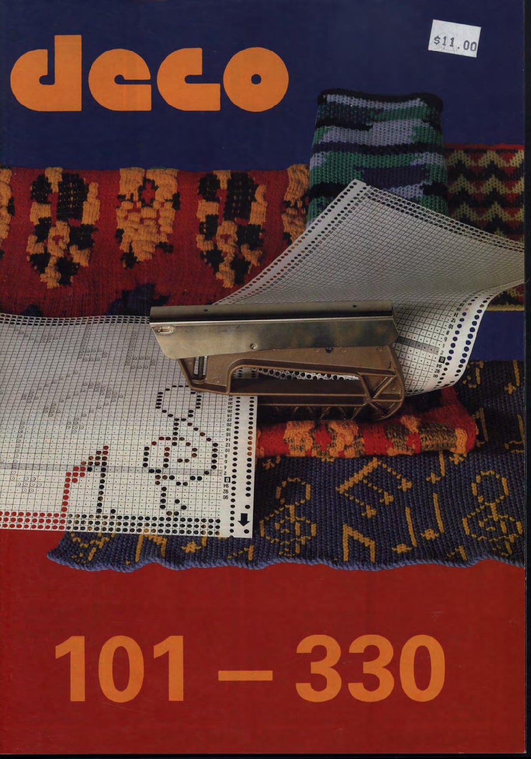 230 PASSAP Knitting Machine Punch Card Patterns, Designaknit Stitch ...