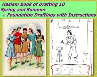 6/1936 Haslam System of Dresscutting Spring and Summer , Haslam ...