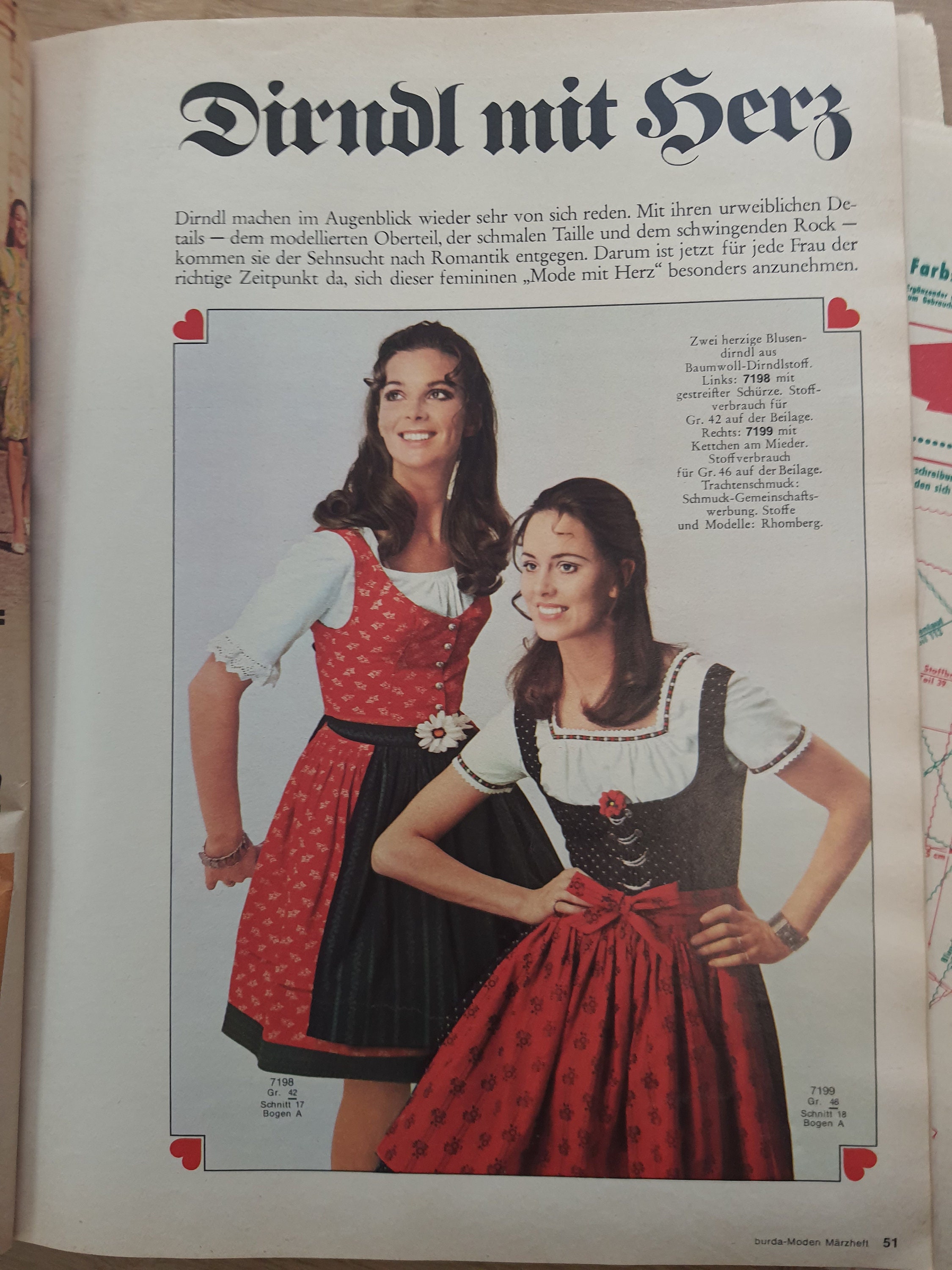 3/1968 Burda Moden Burda 1960s Vintage Sewing Patterns - Etsy