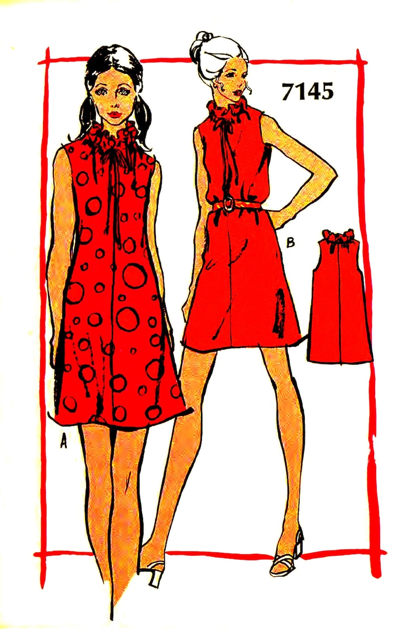 107 Vintage Sewing Patterns 1960s Retro Sewing Patterns All - Etsy