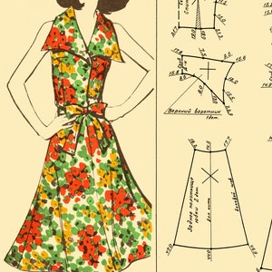 40+ Vintage Sewing Patterns 1975, Retro Sewing Patterns , Ebook PDF ...