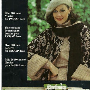 100 PASSAP Machine Knitting Punch Card Patterns, Machine Knitting Book ...