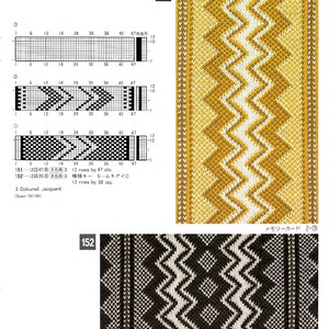 155 Patterns for Knitting Machine, Machine Knitting Book, Punchcard ...