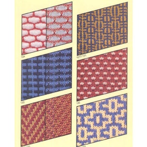 Designaknit & Passap Knitting Machine Patterns: 509 Stitches (PDF Ebook ...