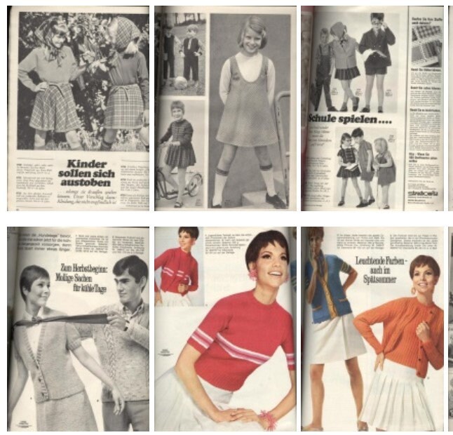 8/1967 Burda Moden Burda 1960s Vintage Sewing Patterns - Etsy