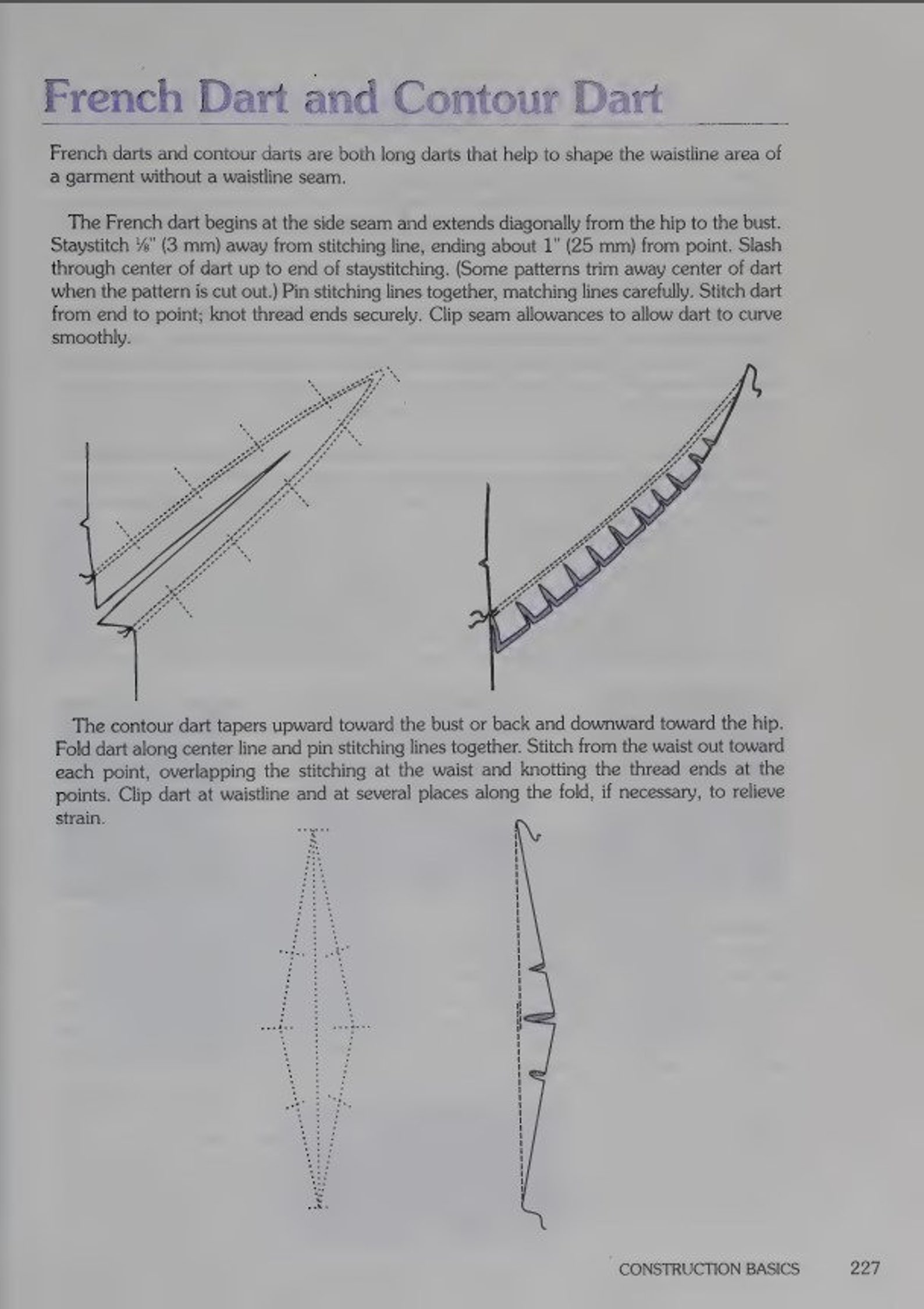 Vintage Sewing Book , Guide to Sewing for Beginners, Dressmaking ...