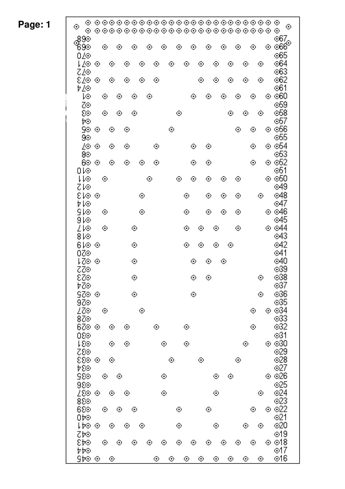 22 X LACE Punch Cards for BROTHER Knitting Machine , Punch Card ...
