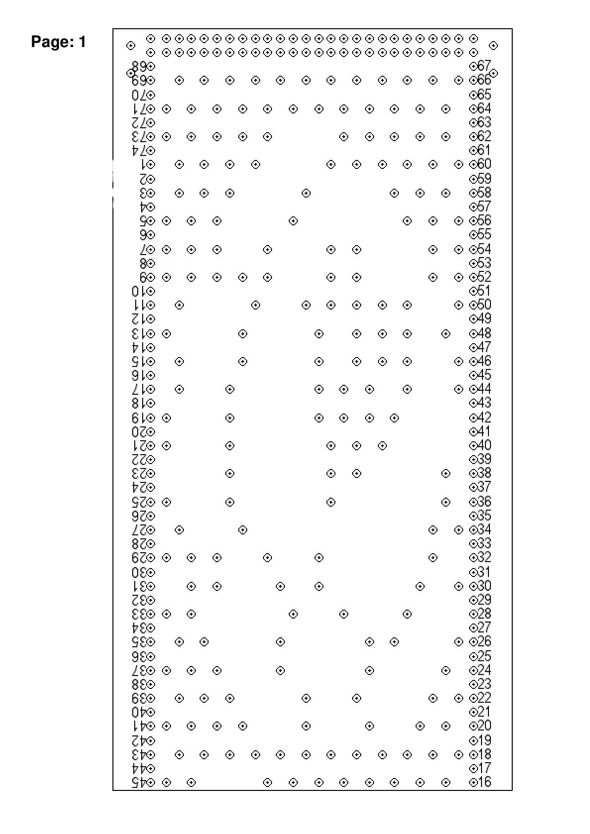 22 X LACE Punch Cards for BROTHER Knitting Machine , Punch Card ...