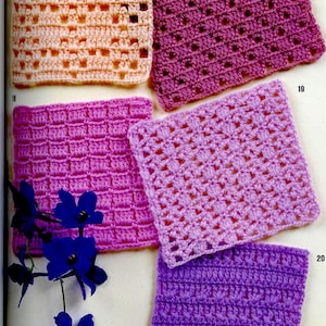 262 Crochet Patterns Book: Knit Stitch Diagrams (PDF Download) - Etsy