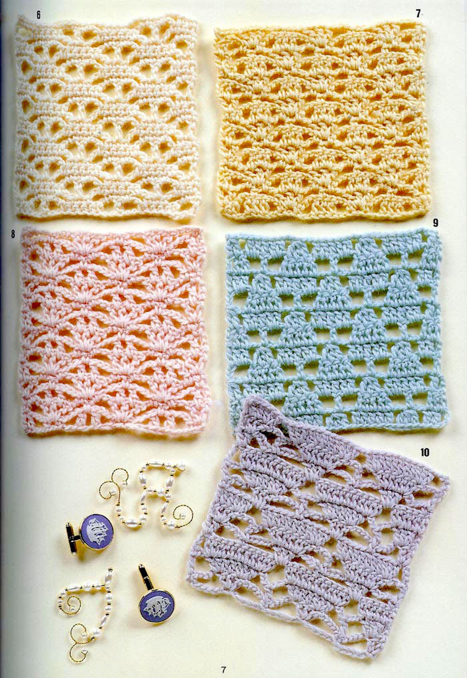 262 Crochet Patterns Book: Knit Stitch Diagrams (PDF Download) - Etsy