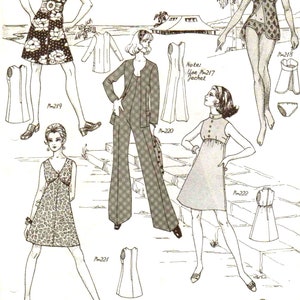 100+vintage Sewing Patterns, Retro Sewing Patterns All Sizes, 1960s ...
