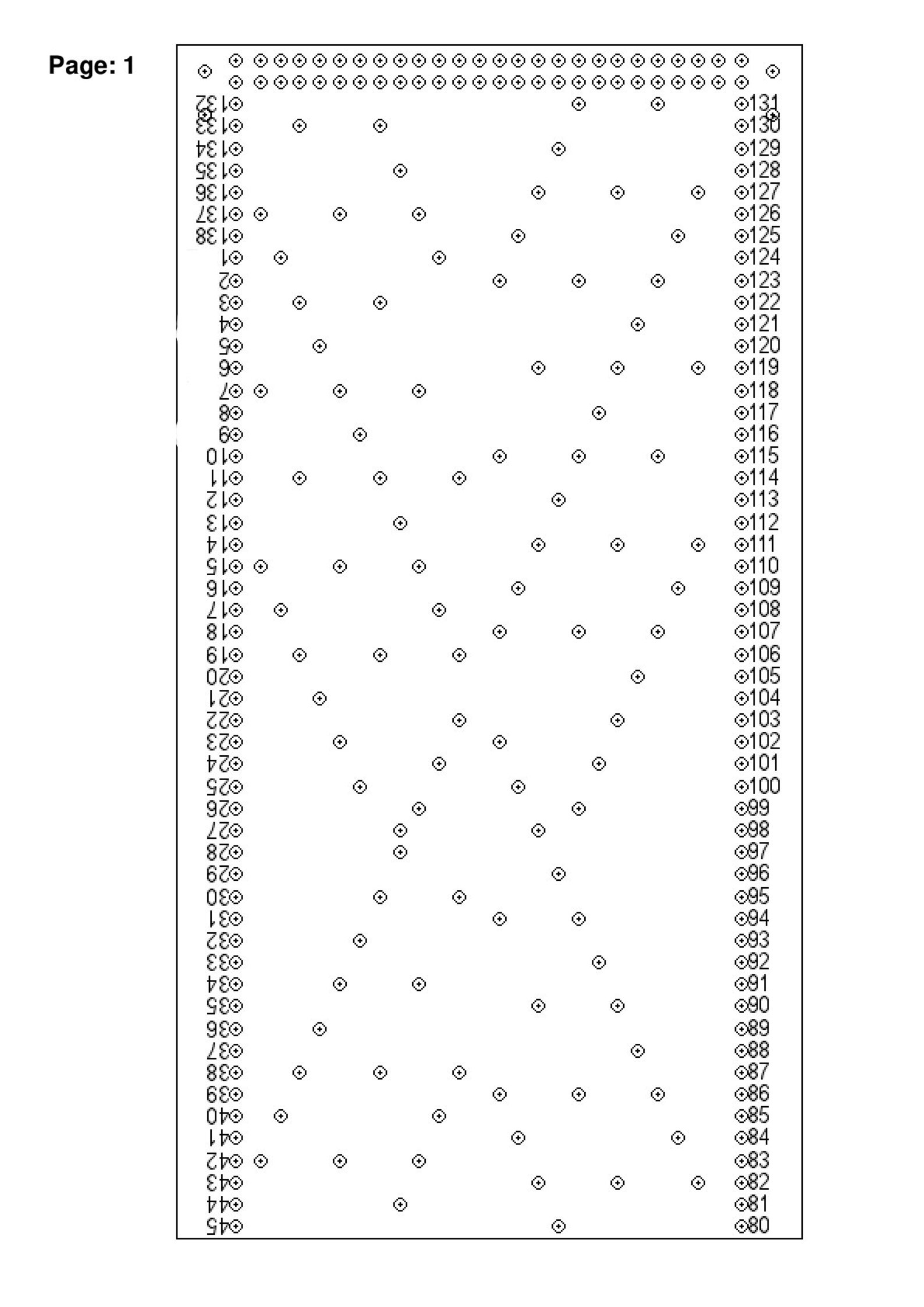 22 X LACE Punch Cards for BROTHER Knitting Machine , Punch Card ...